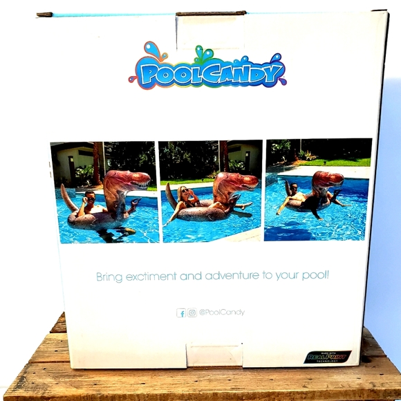 not sure | Other | Pool Candy Trex Dinosaur Pool Tube | Poshmark